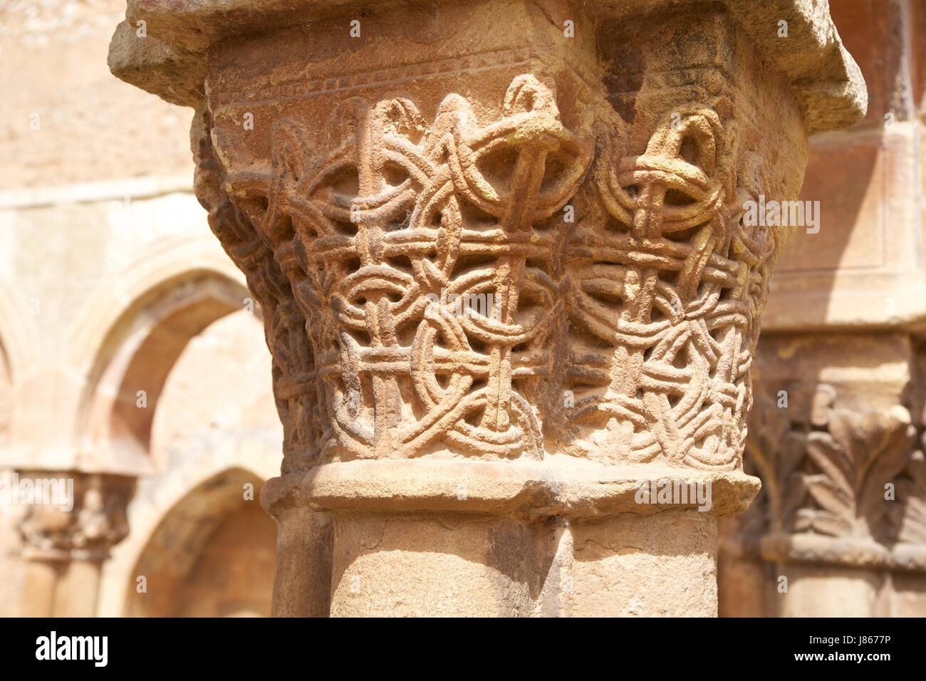 monument stone spain monastery column landmark ancient monument art ...