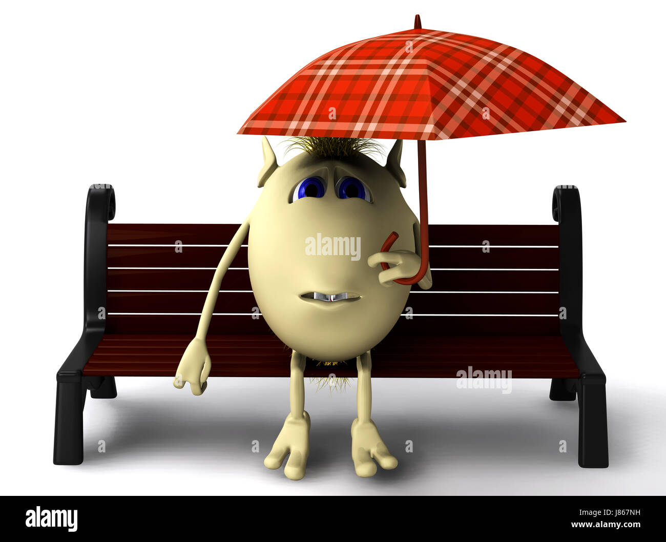 umbrella under hide puppet rain of from yourself himself itself raining ...