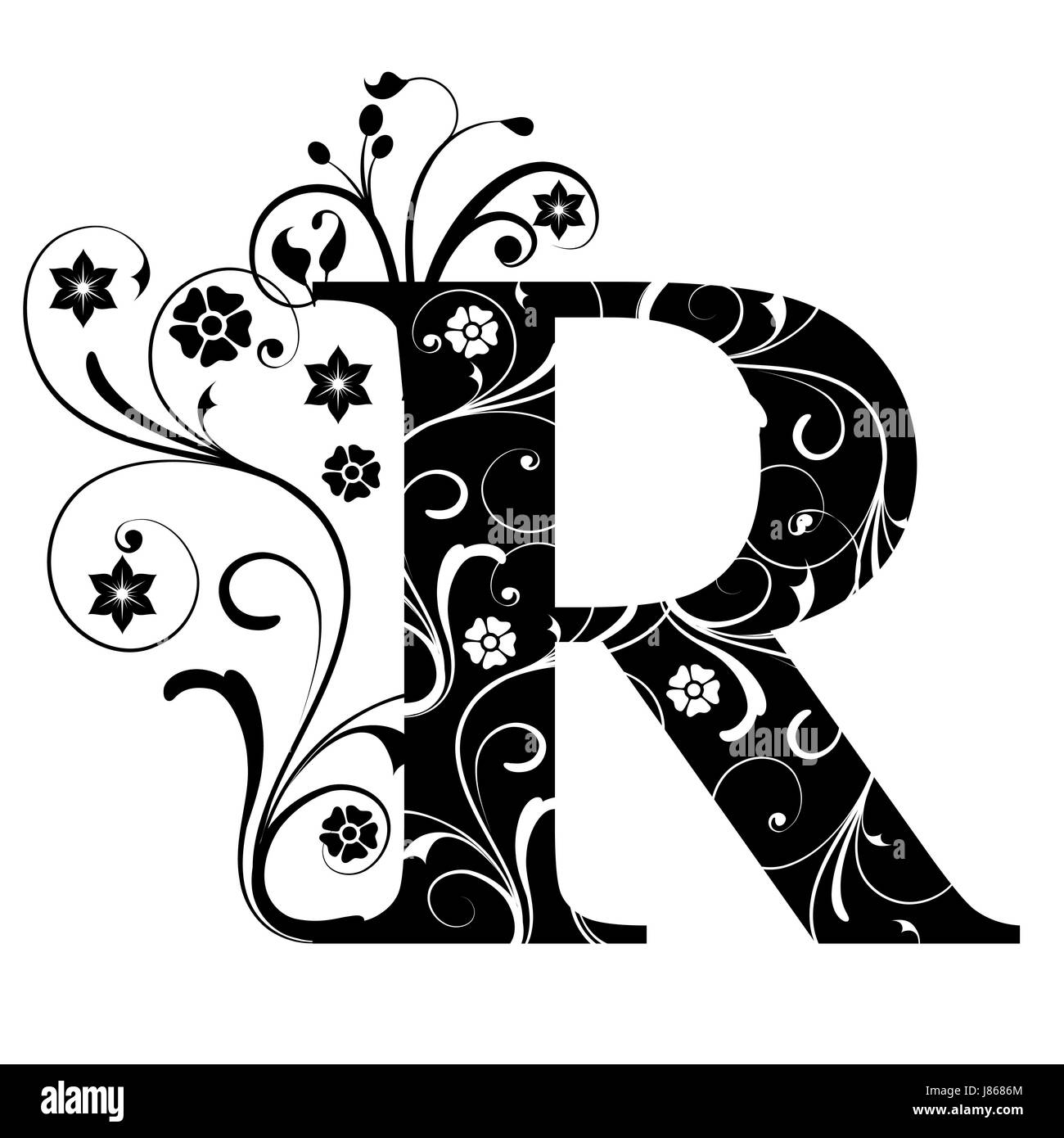 Fancy Letter R Wallpapers Chronowares Stylish Letter R Simple Alphabet