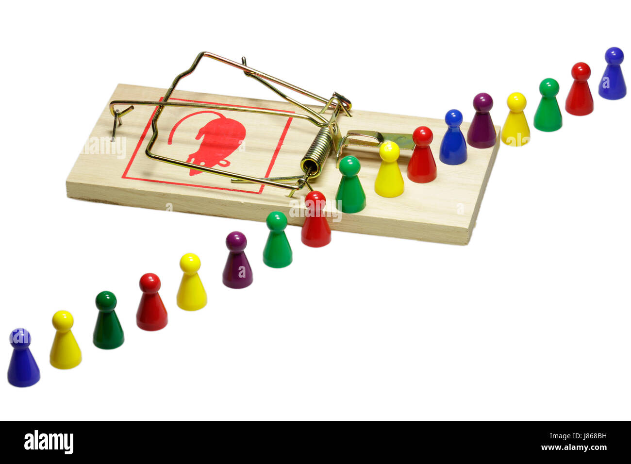 danger, risk, cases, trap, mousetrap, rattrap, moppets, dangerous, blue ...
