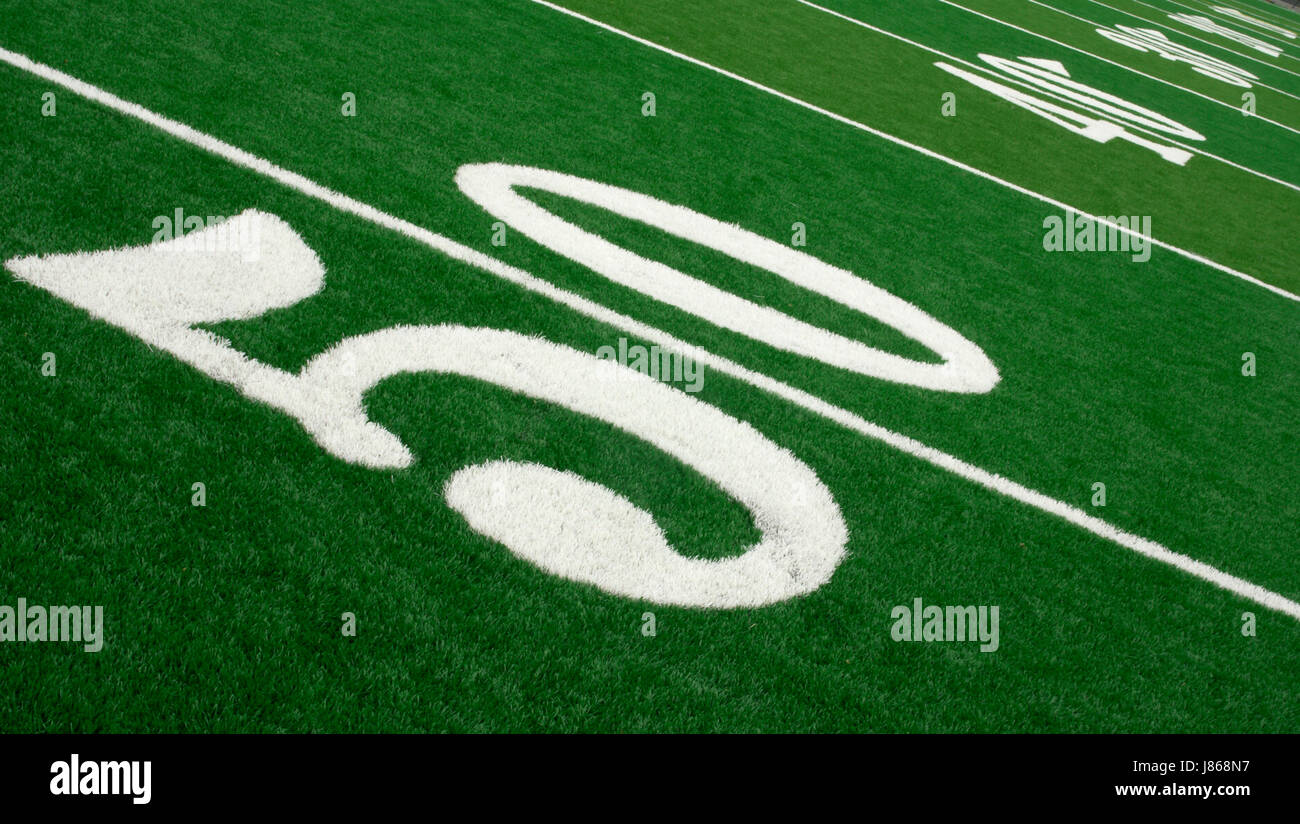 field, fifty, sport, sports, soccer, football, line, yard, game ...
