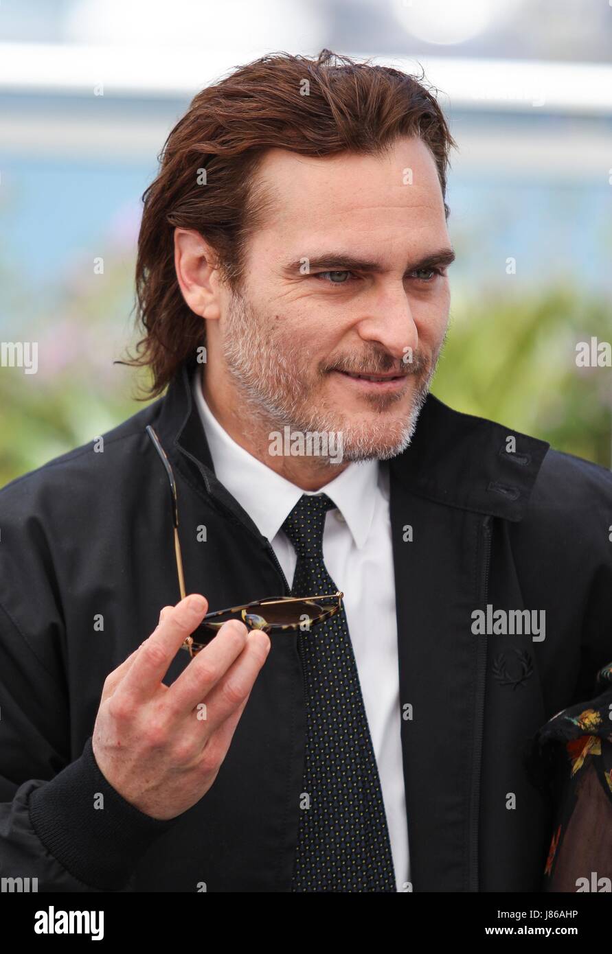 Cannes, France. 27th May, 2017. Joaquin Phoenix Actor You Where Never ...