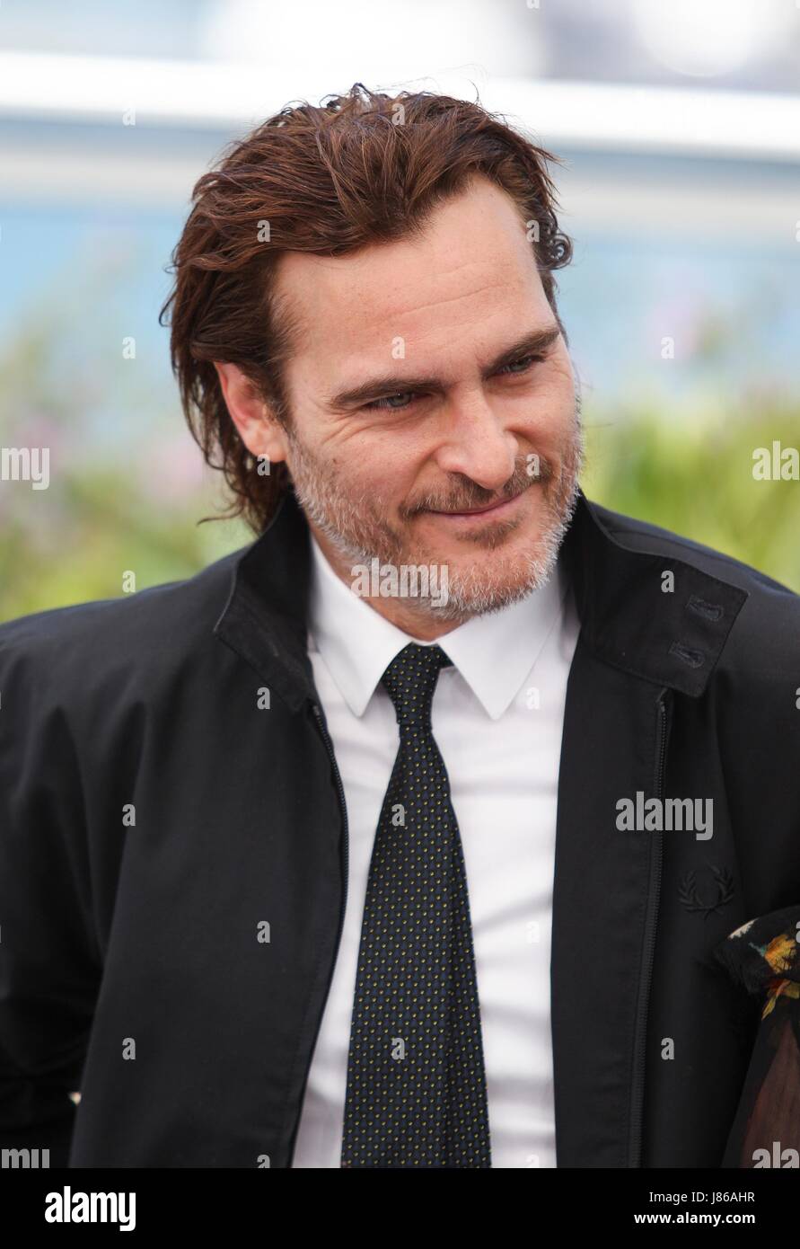 Cannes, France. 27th May, 2017. Joaquin Phoenix Actor You Where Never ...
