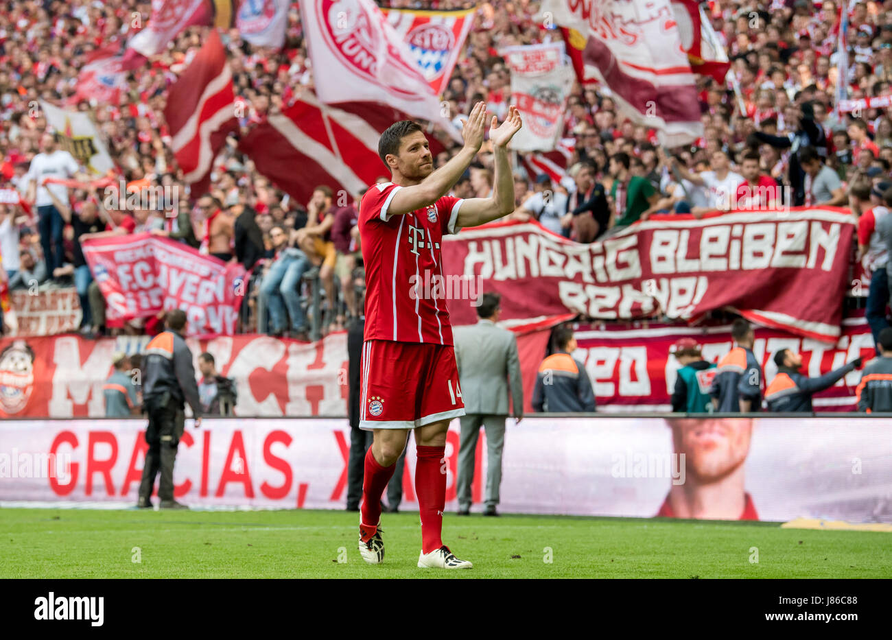 Allianz arena xabi alonso hi-res stock photography and images - Alamy