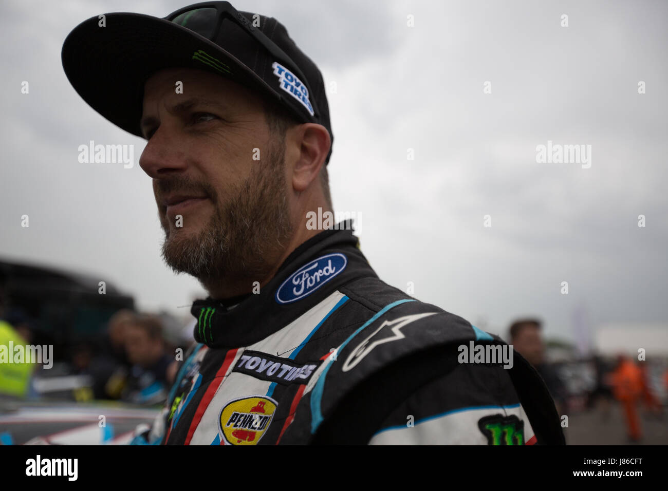 Lydden Hill Race Circuit, Kent, UK. 27th May 2017. Racing driver Ken ...