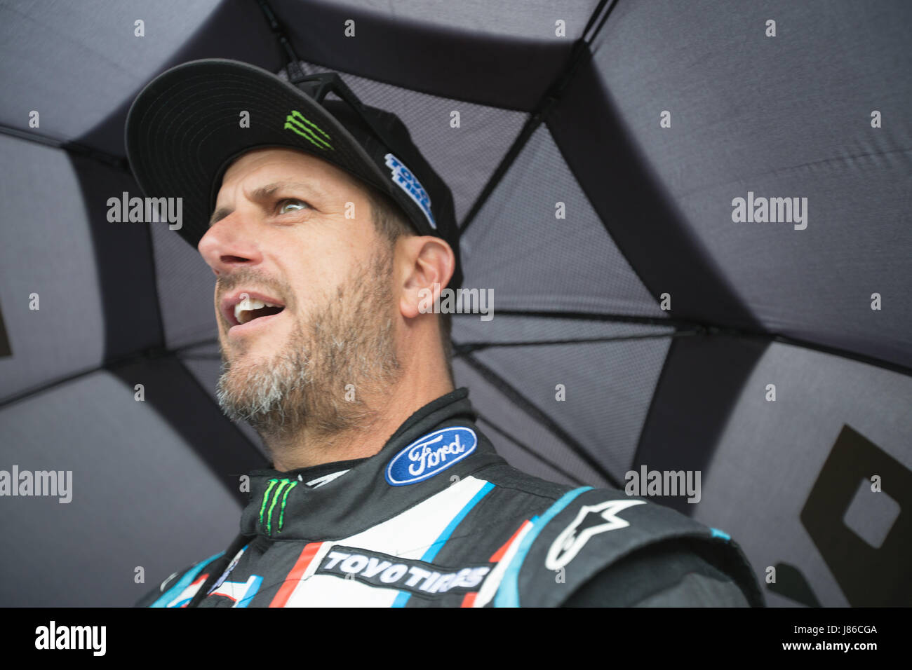 Lydden Hill Race Circuit, Kent, UK. 27th May 2017. Racing driver Ken ...