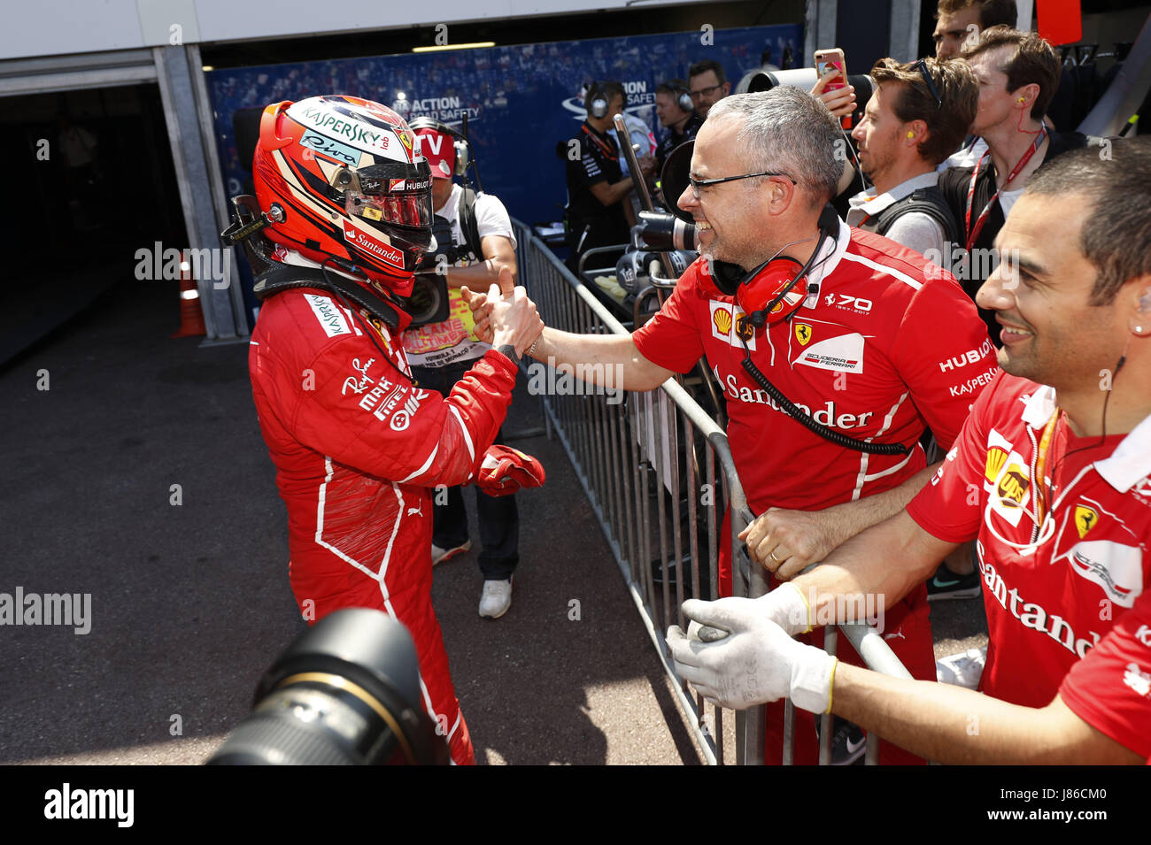 Monte Carlo, Monaco. 27th May, 2017. Motorsports: FIA Formula One World ...