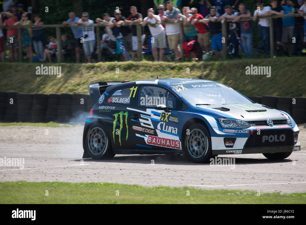Lydden Hill Race Circuit, Kent, UK. 27th May 2017. Petter Solberg (NOR ...
