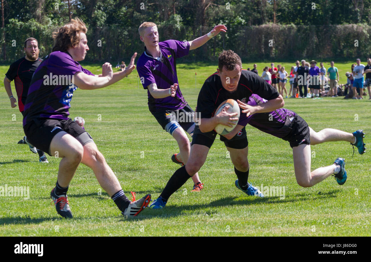 Rugby try score hi-res stock photography and images - Alamy