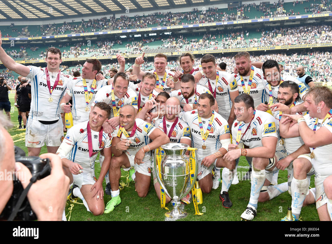 Exeter chiefs hi-res stock photography and images - Alamy