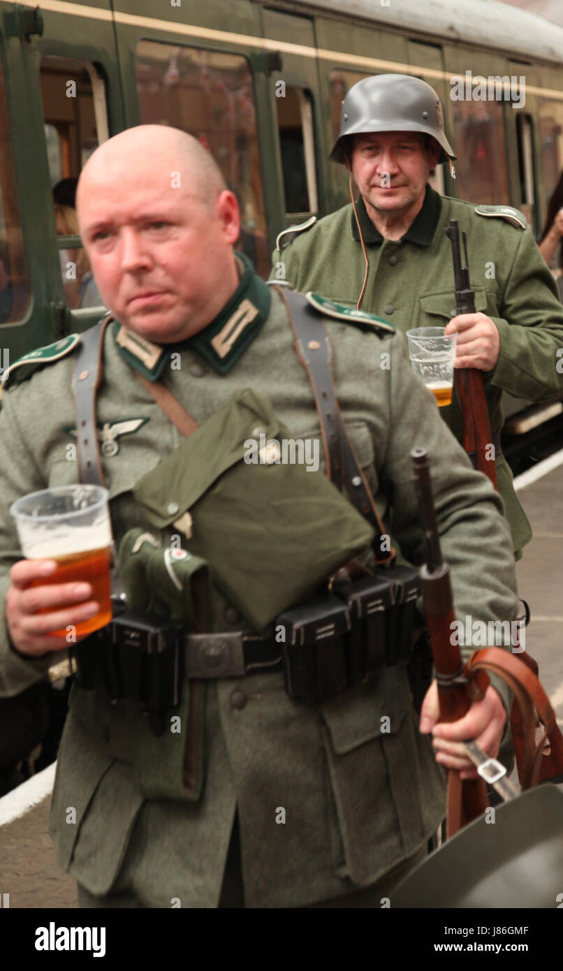 East lancashire railway wartime hi-res stock photography and images - Alamy