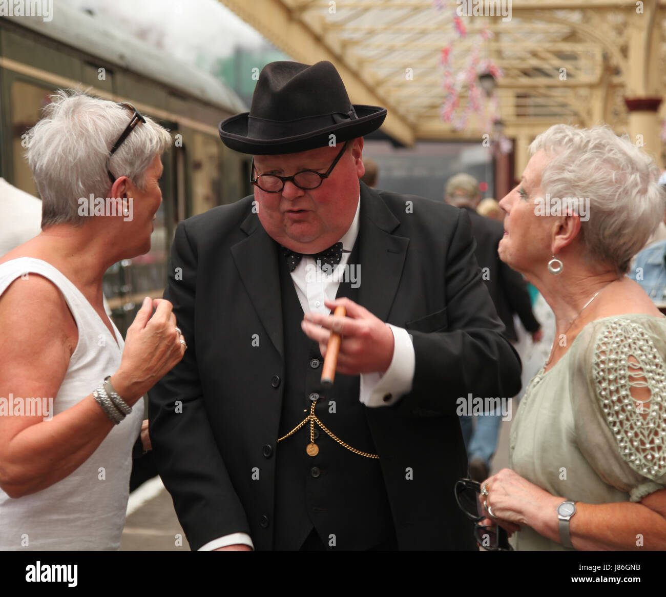 Bury, Lancashire, UK. 27th May, 2017. 1940’s weekend Credit: Gerard ...