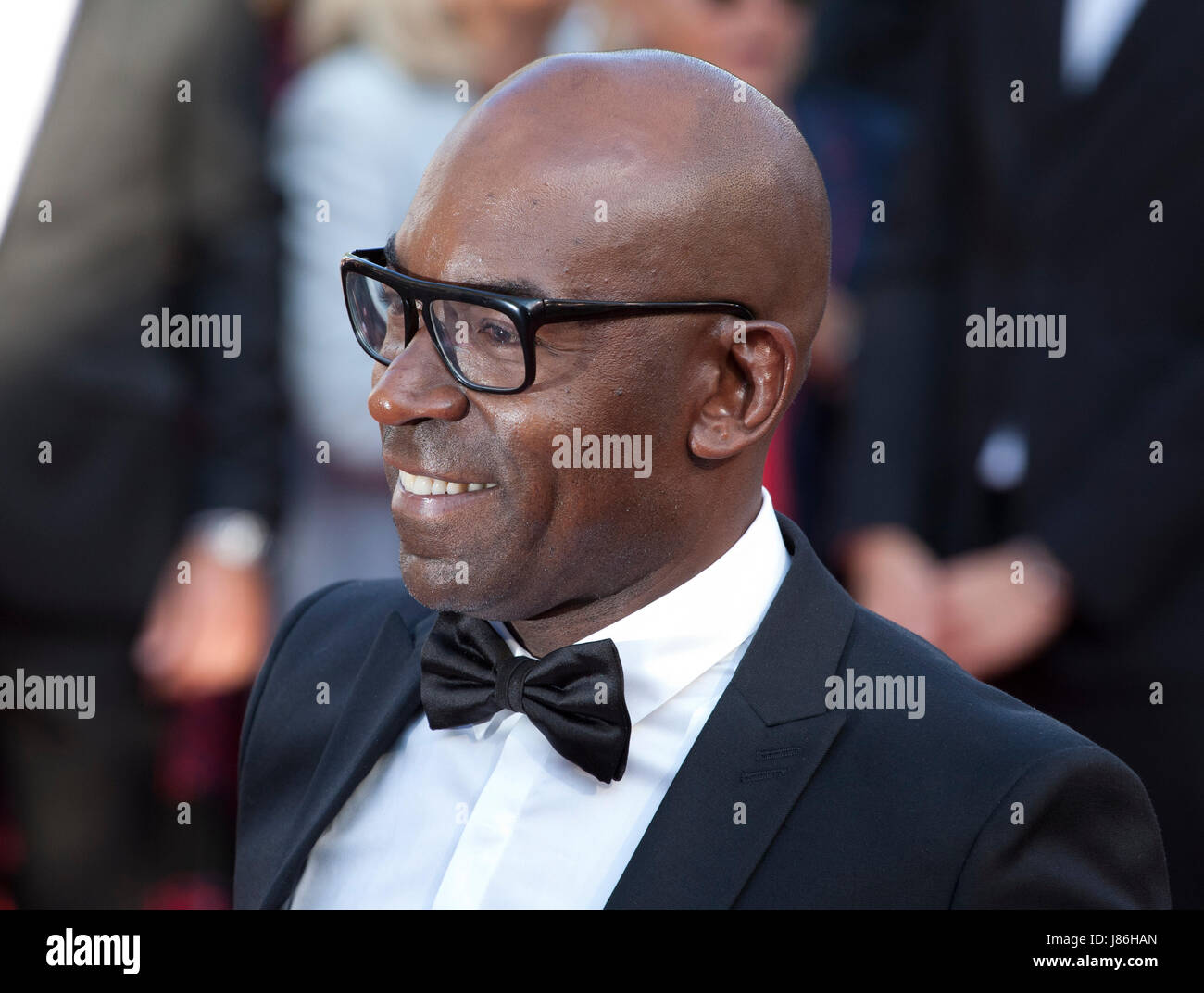 Cannes, France. 27th May, 2017. Lucien Jean Baptiste at Based on a True ...