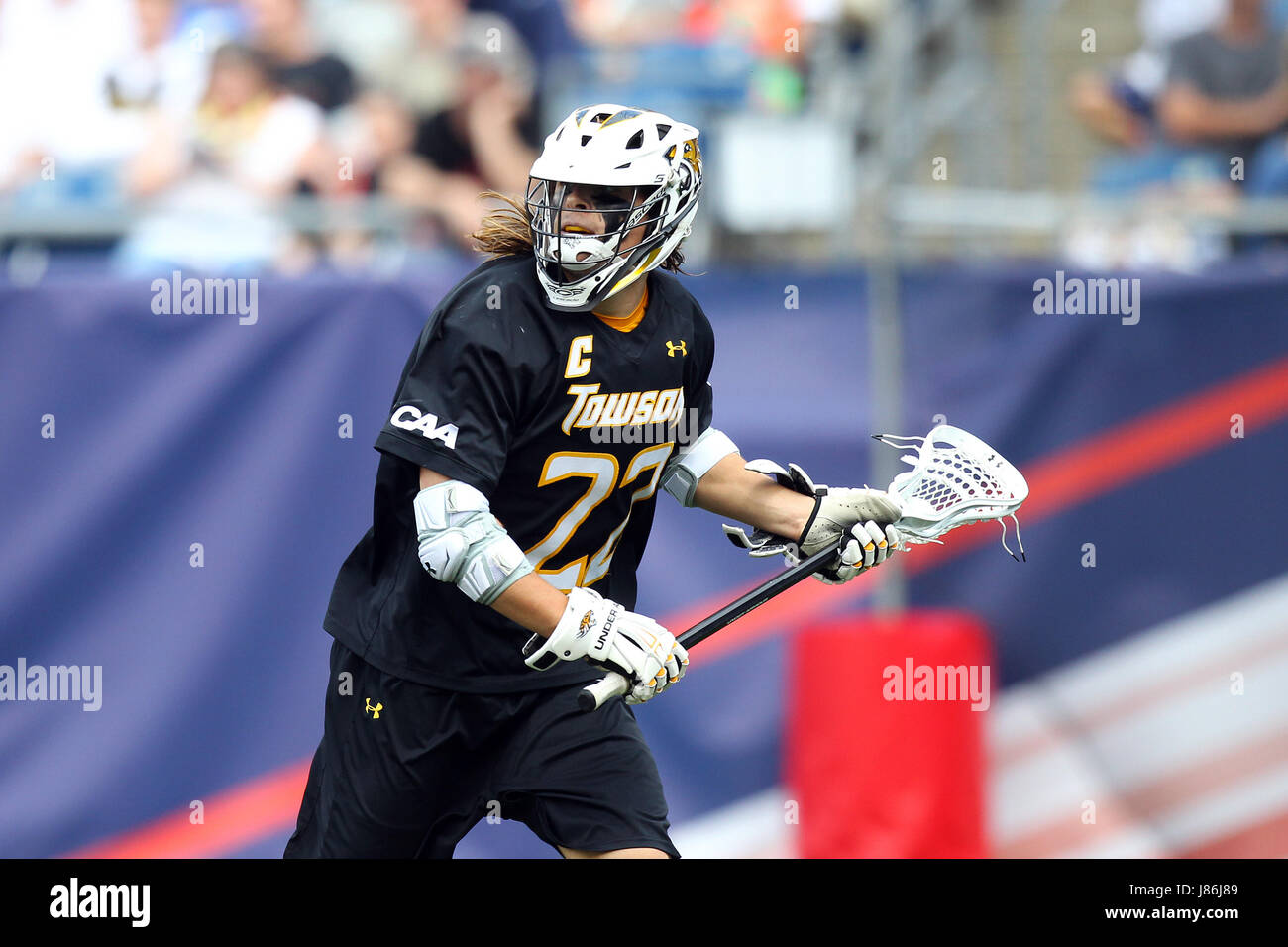 Gillette Stadium. 27th May, 2017. MA, USA; Towson Tigers attackmen Ryan ...
