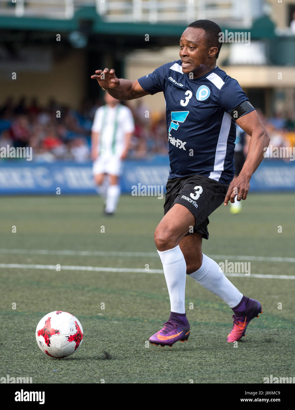 Hong Kong, China. 27th May, 2017. Regi Blinker runs with the ball ...