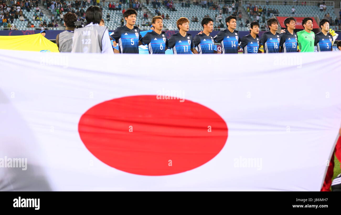 Cheonan, South Korea. 27th May, 2017. U-20U20 Japan team group (JPN) Football/Soccer : 2017 FIFA ...