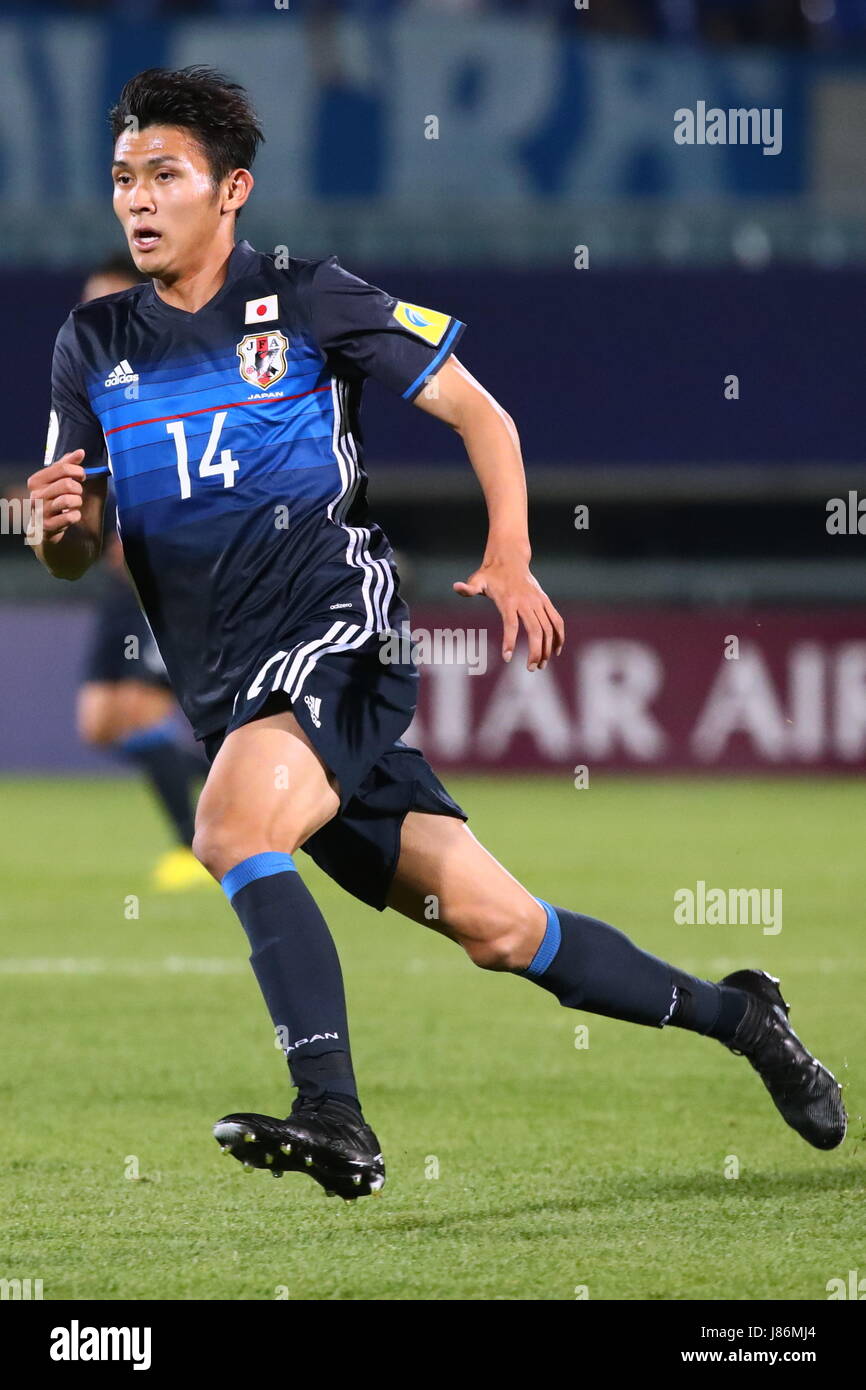 Cheonan, South Korea. 27th May, 2017. Kyosuke Tagawa (JPN) Football ...