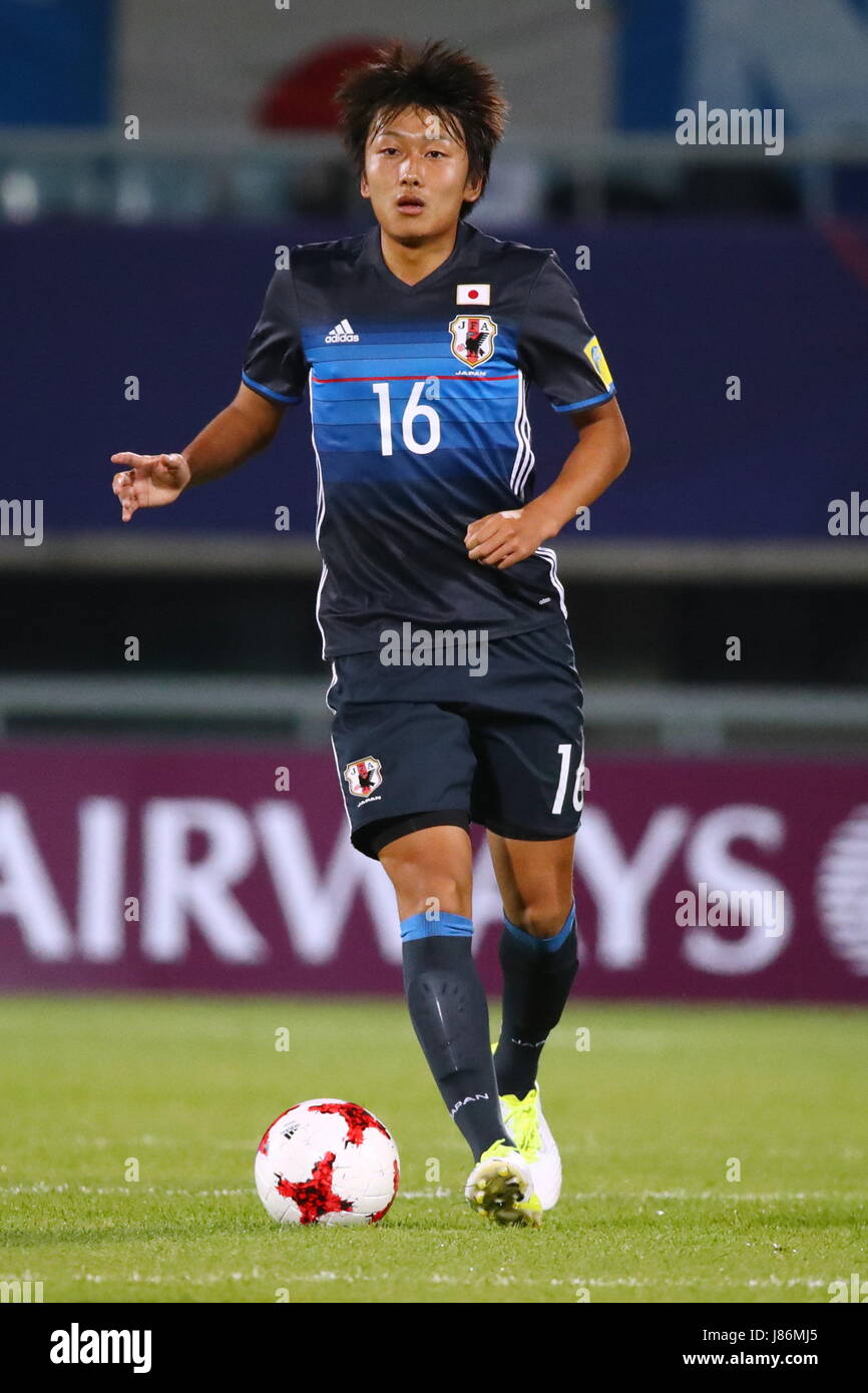 Cheonan, South Korea. 27th May, 2017. Teruki Hara (JPN) Football/Soccer ...