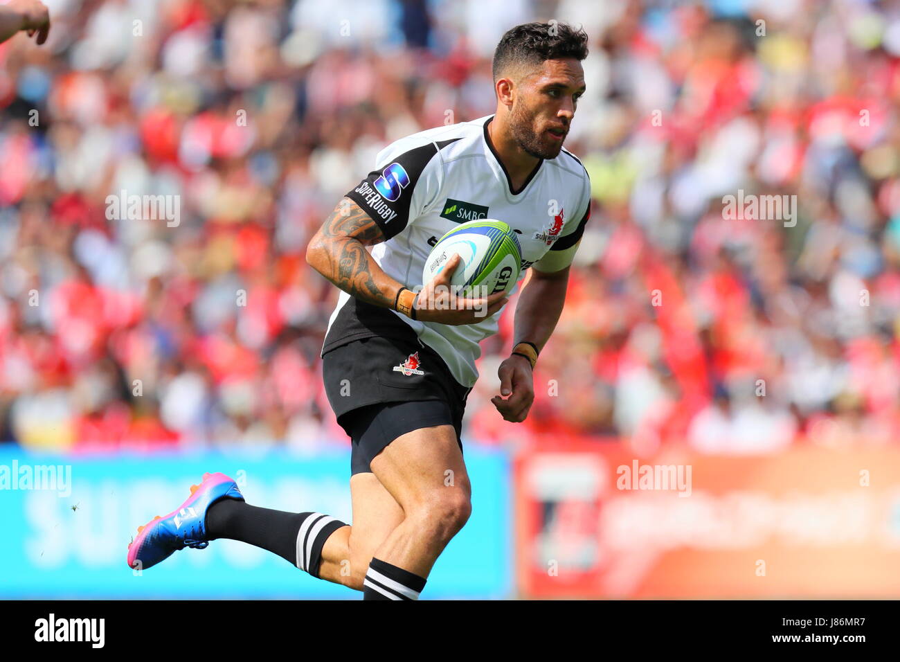 Tokyo, Japan. 27th May, 2017. Derek Carpenter (Sunwolves) Rugby : Super ...