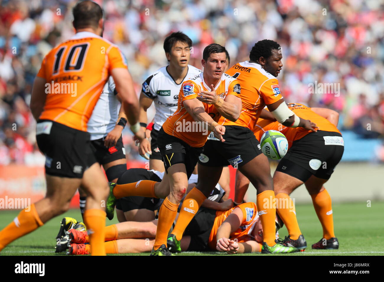 Tokyo, Japan. 27th May, 2017. ShaunVenter (Cheetahs) Rugby : Super ...