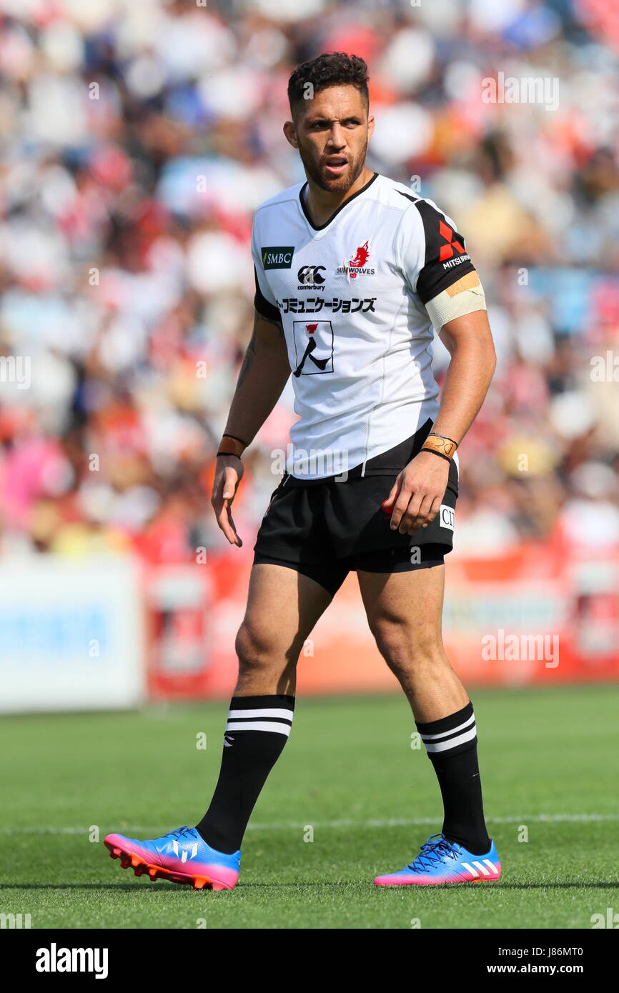Tokyo, Japan. 27th May, 2017. Derek Carpenter (Sunwolves) Rugby : Super ...
