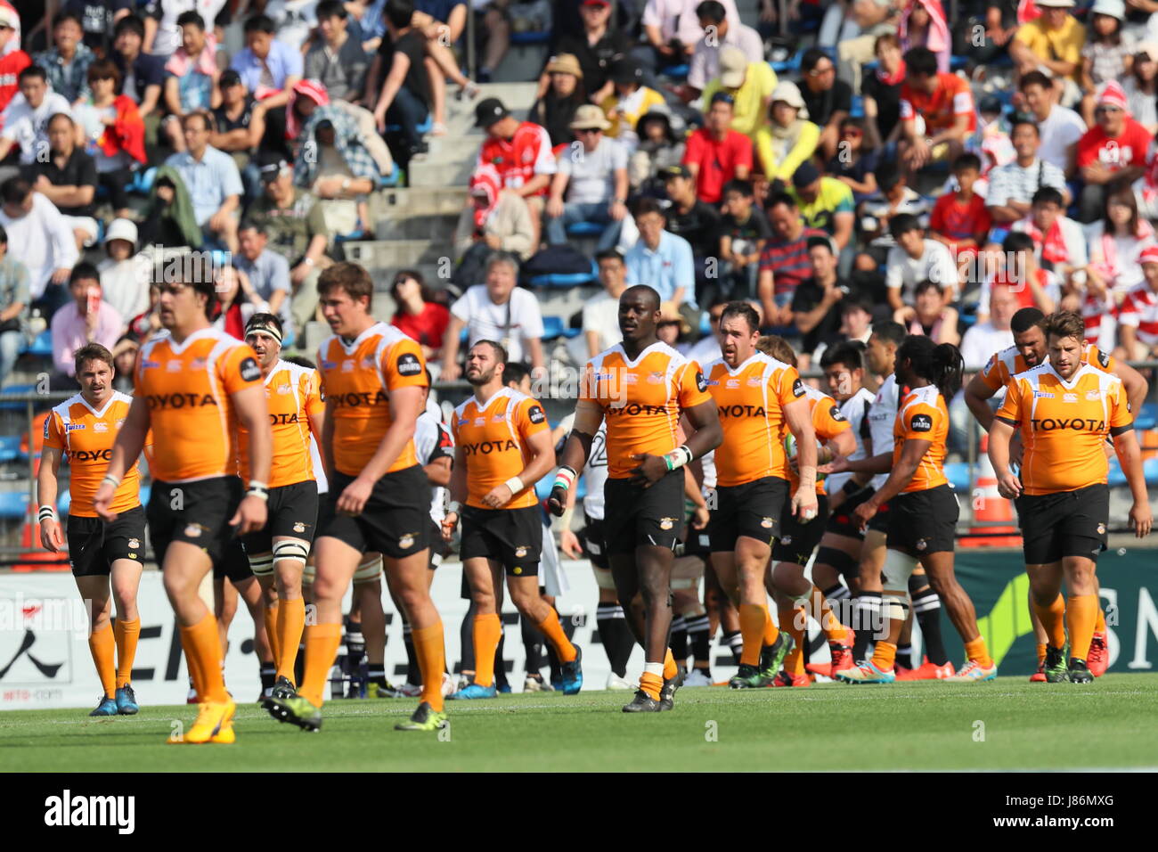Tokyo, Japan. 27th May, 2017. Cheetahs team group (Cheetahs) Rugby ...