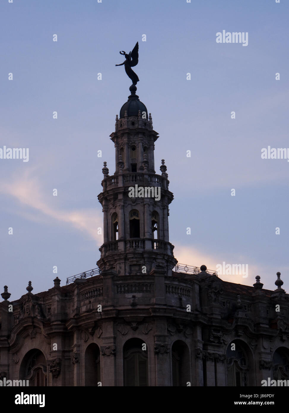 cuba house building central america capital cuba colonial style turret ...