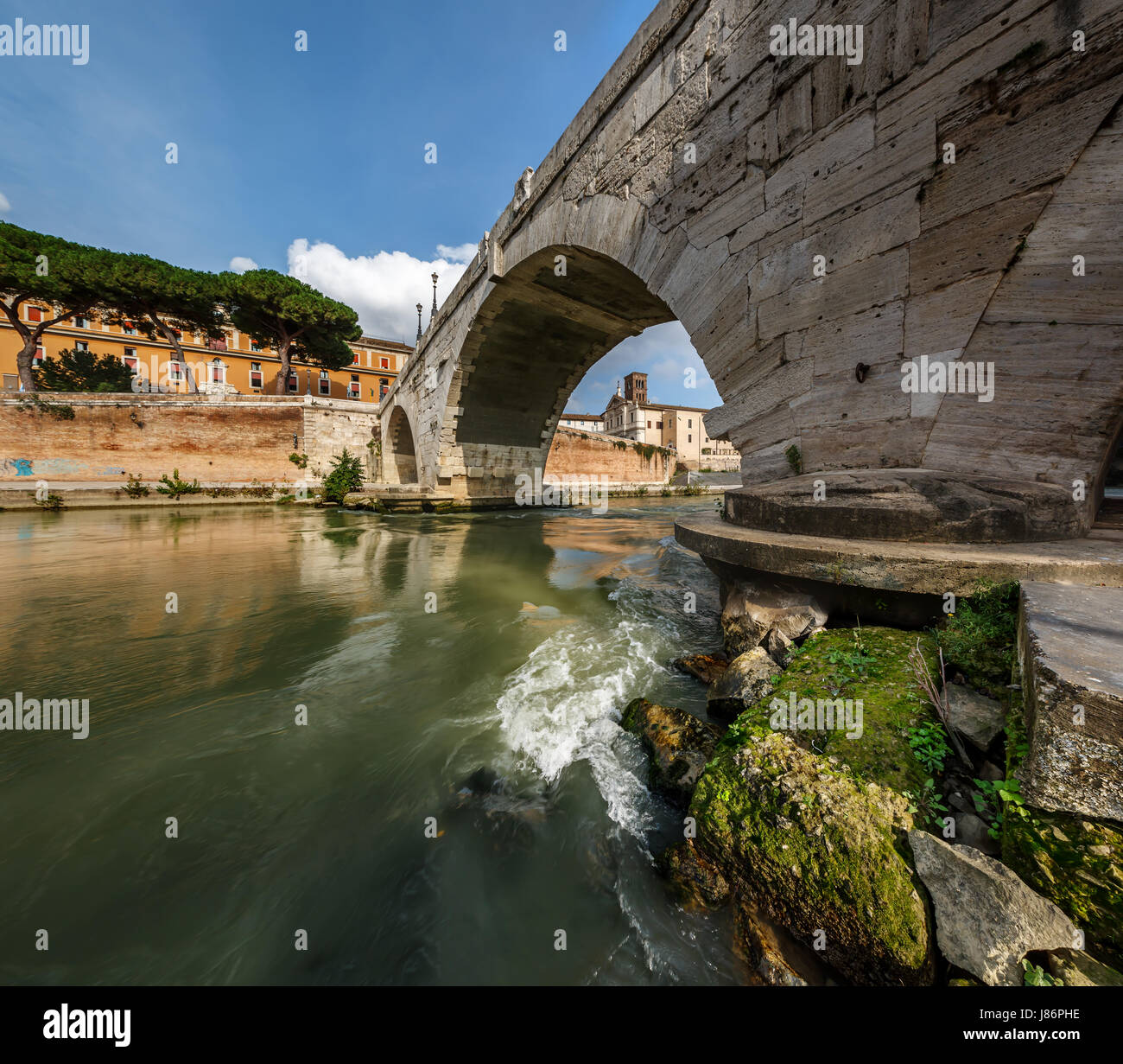 Bridge over tiber hi-res stock photography and images - Alamy