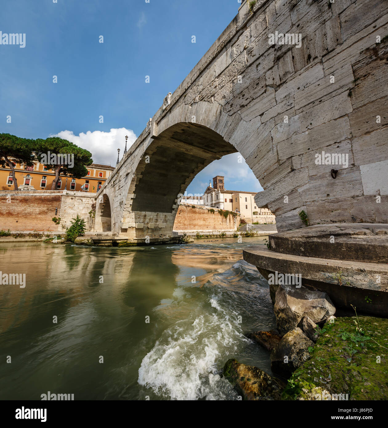 Bridge over tiber hi-res stock photography and images - Alamy