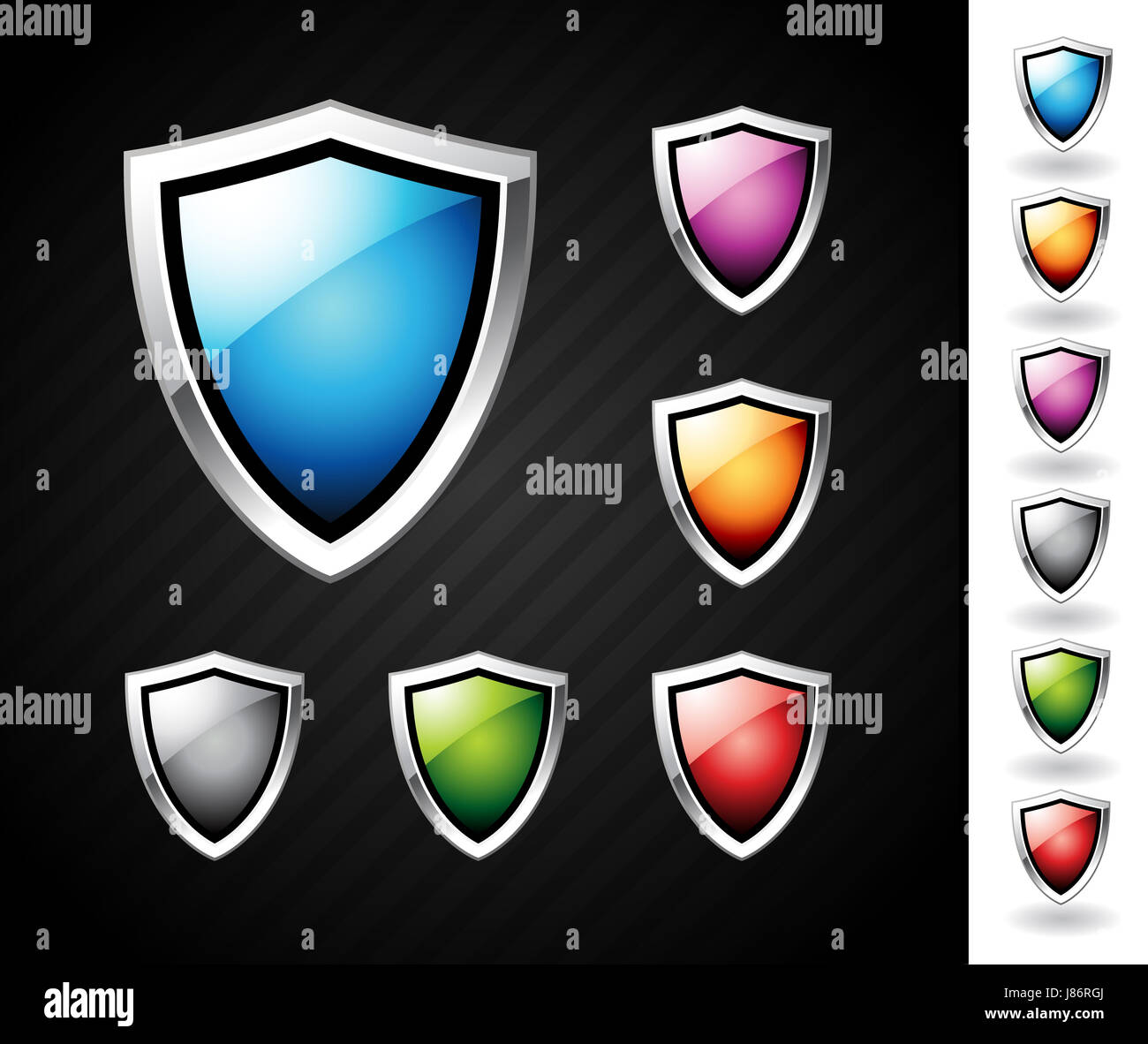 button element icon shield design blue glass chalice tumbler colour ...