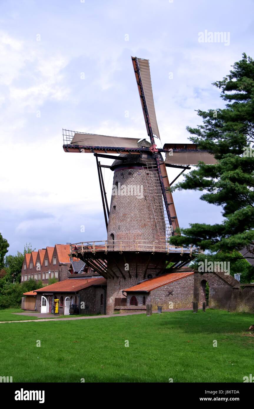 sightseeing germany german federal republic wind force windmill wind ...