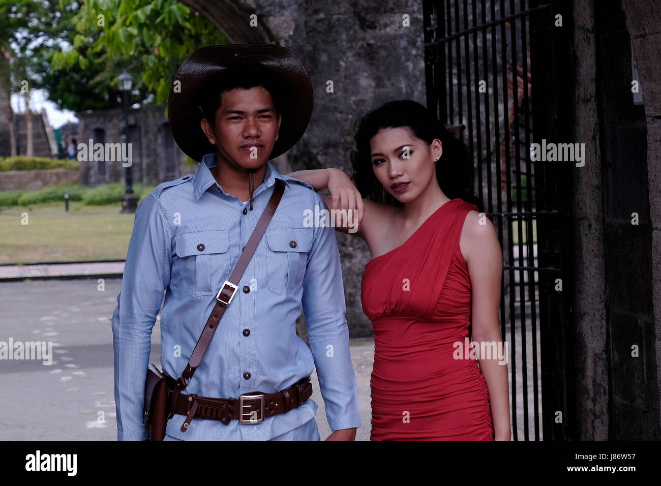 Filipino Man And Woman