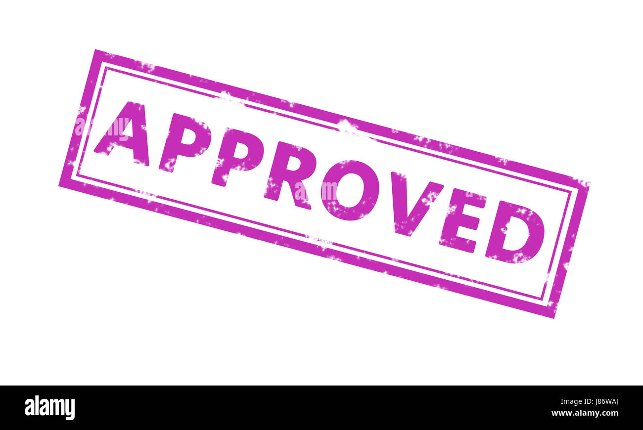 APPROVED Grunge rubber office stamp. Business, technology, internet ...