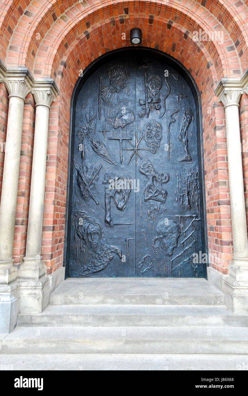 church, cathedral, door, style of construction, architecture ...