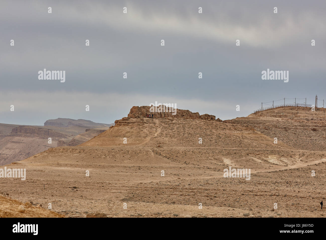A mountain view in the Negev desert, Israel Stock Photo - Alamy