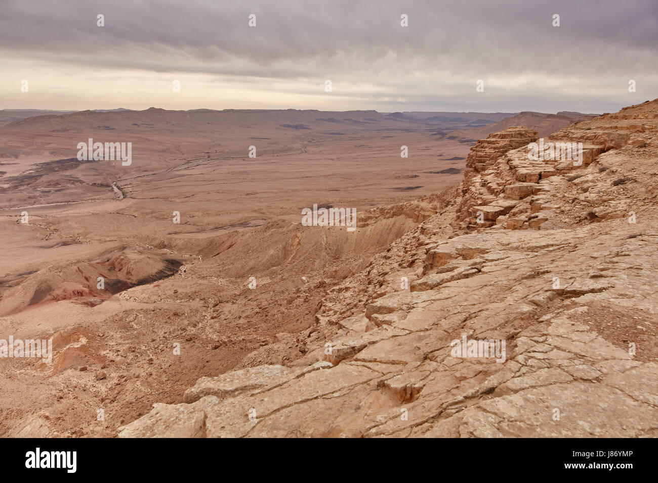 Maktesh Ramon place in the Negev desert, Israel Stock Photo - Alamy