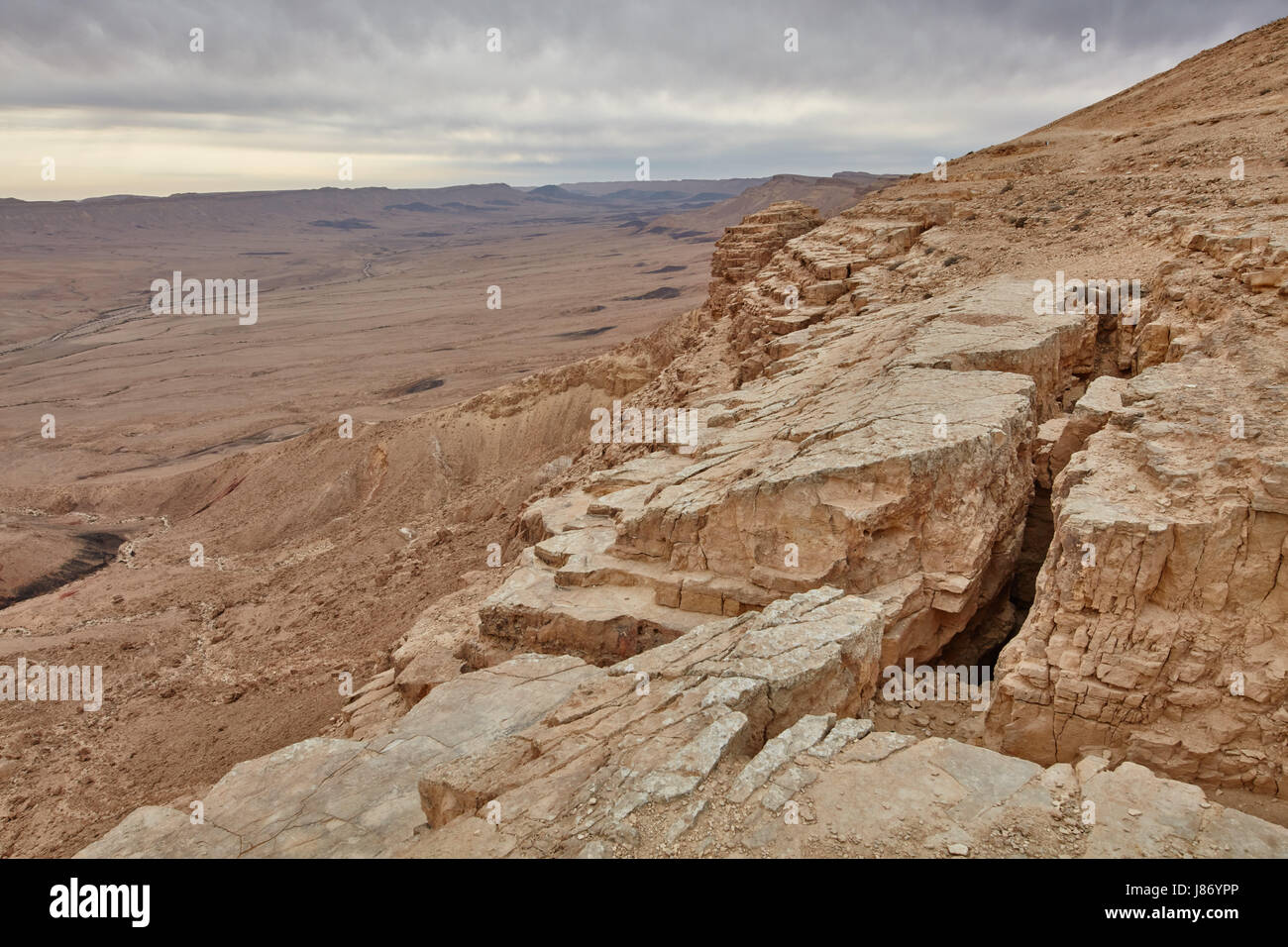 Maktesh Ramon place in the Negev desert, Israel Stock Photo - Alamy