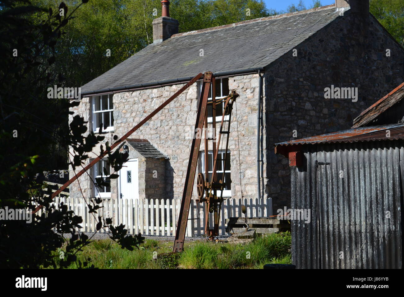The Old Mill House Stock Photo - Alamy