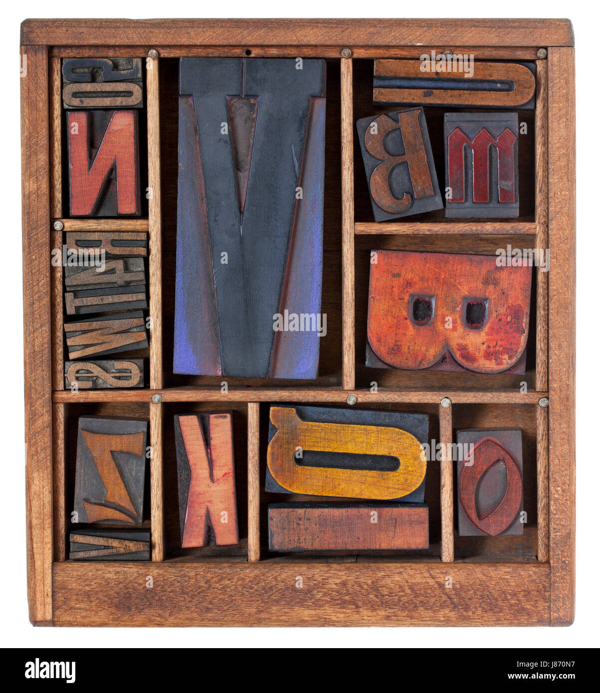 wood, antique, vintage, letterpress, box, boxes, alphabet, type, model ...