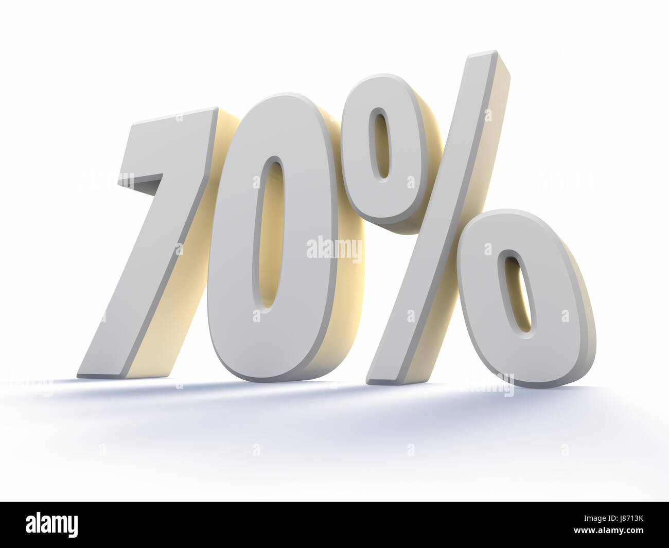 Number seventy light Cut Out Stock Images & Pictures - Alamy