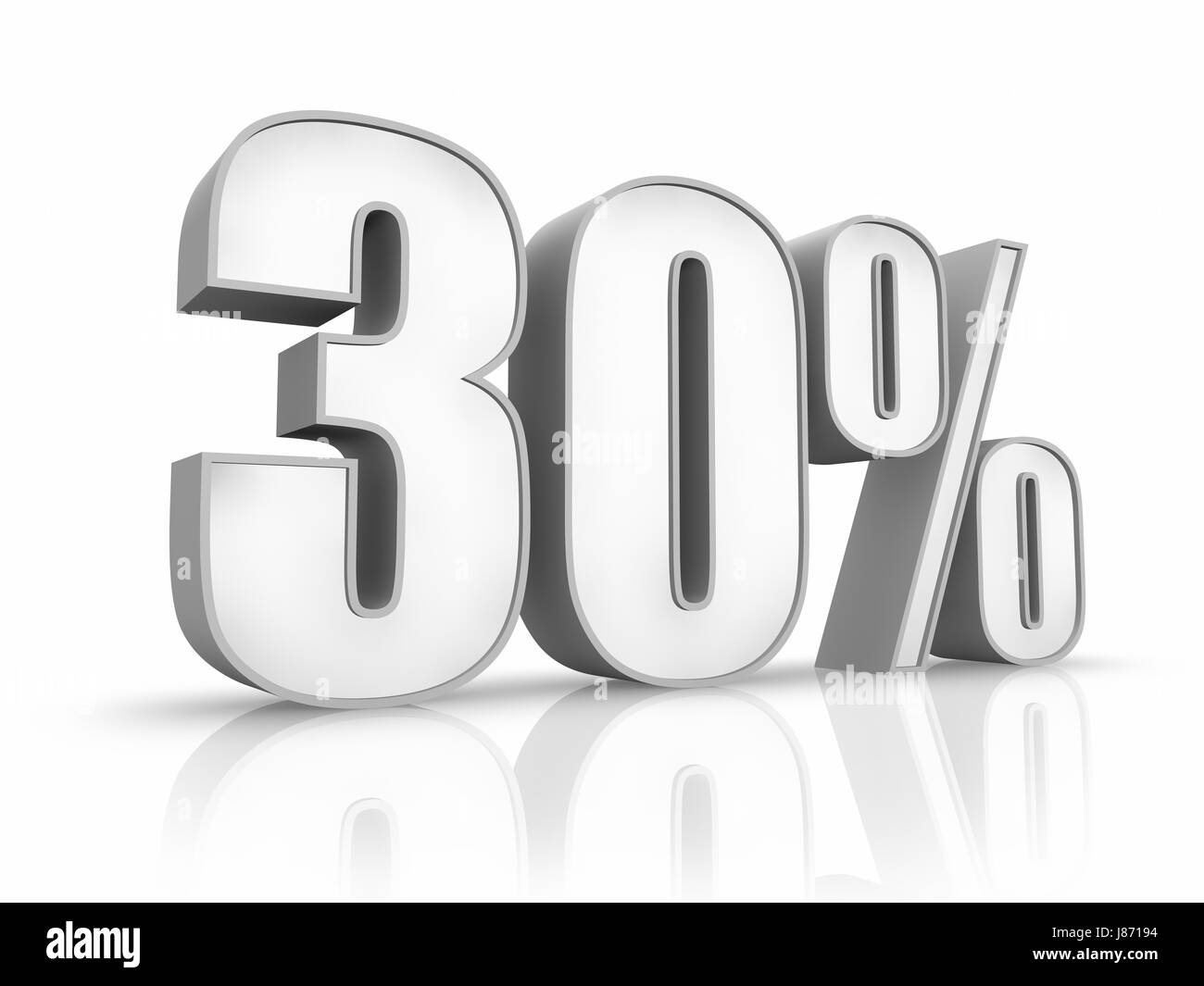 thirty, number, percent, percentage, white, grey, gray, calculation ...