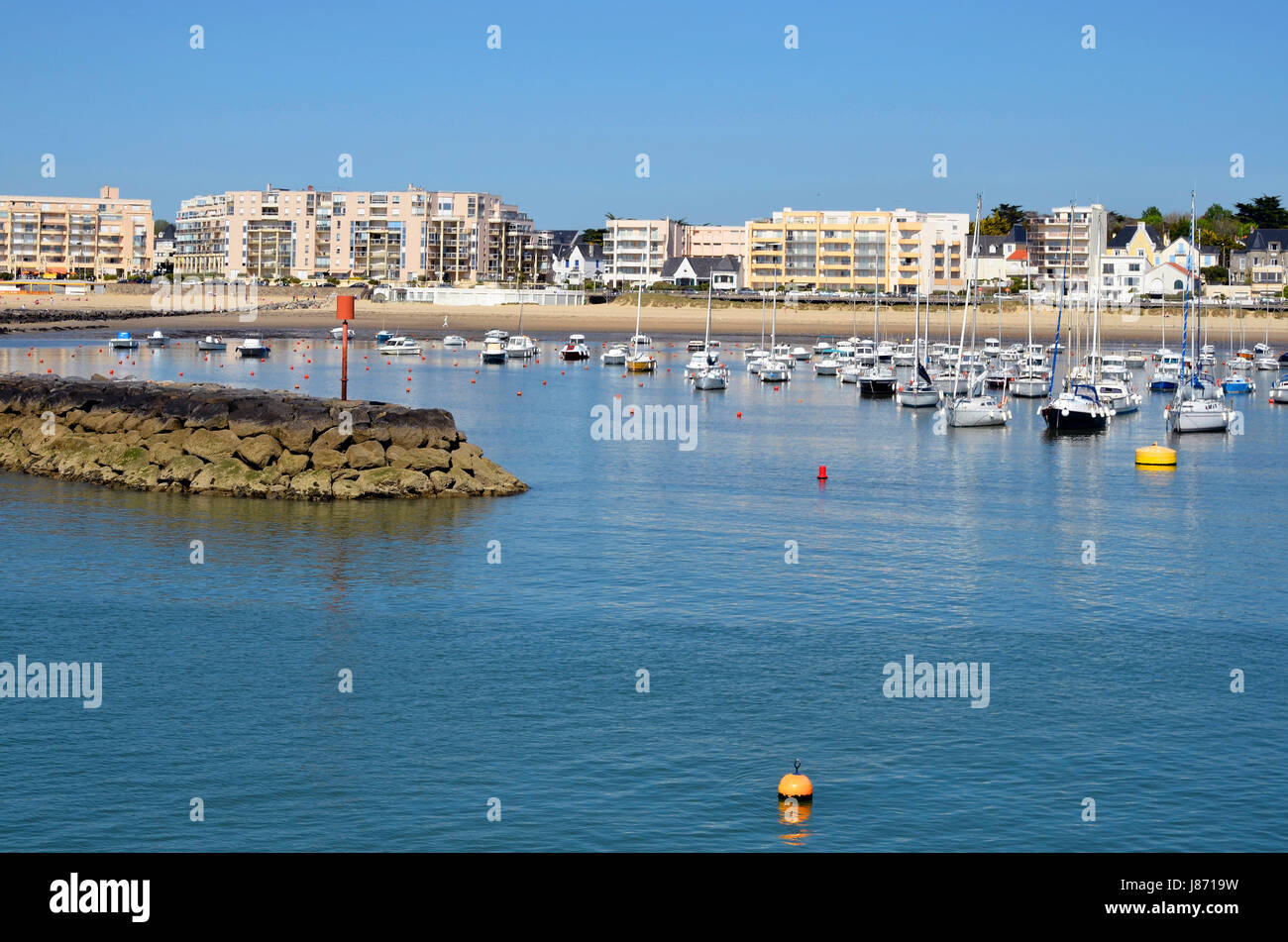 stone, france, dike, port, boat, salt water, sea, ocean, water, rowing ...