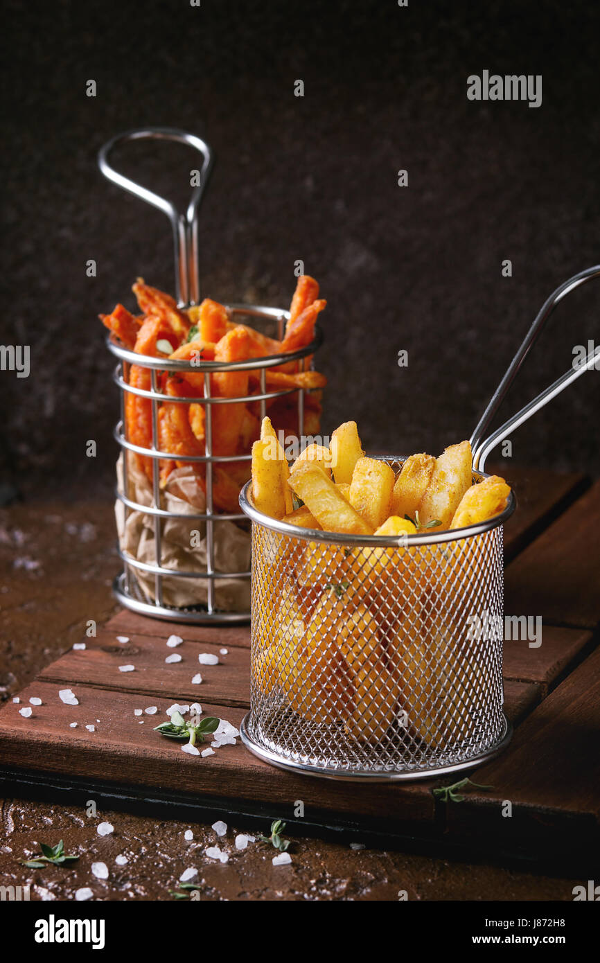 Variety of french fries Stock Photo - Alamy