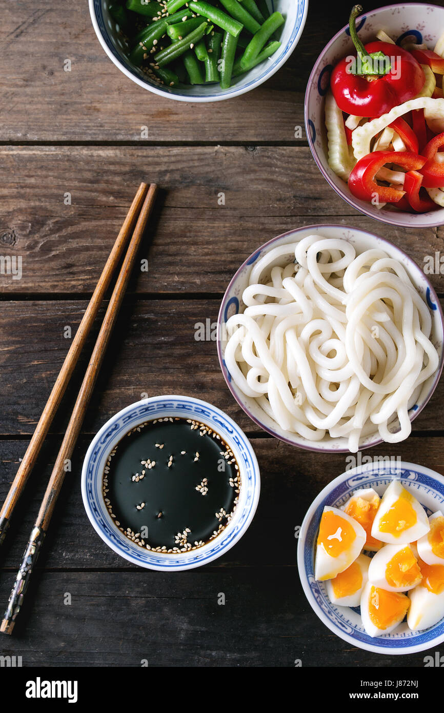 Ingredients for stir fry Stock Photo - Alamy