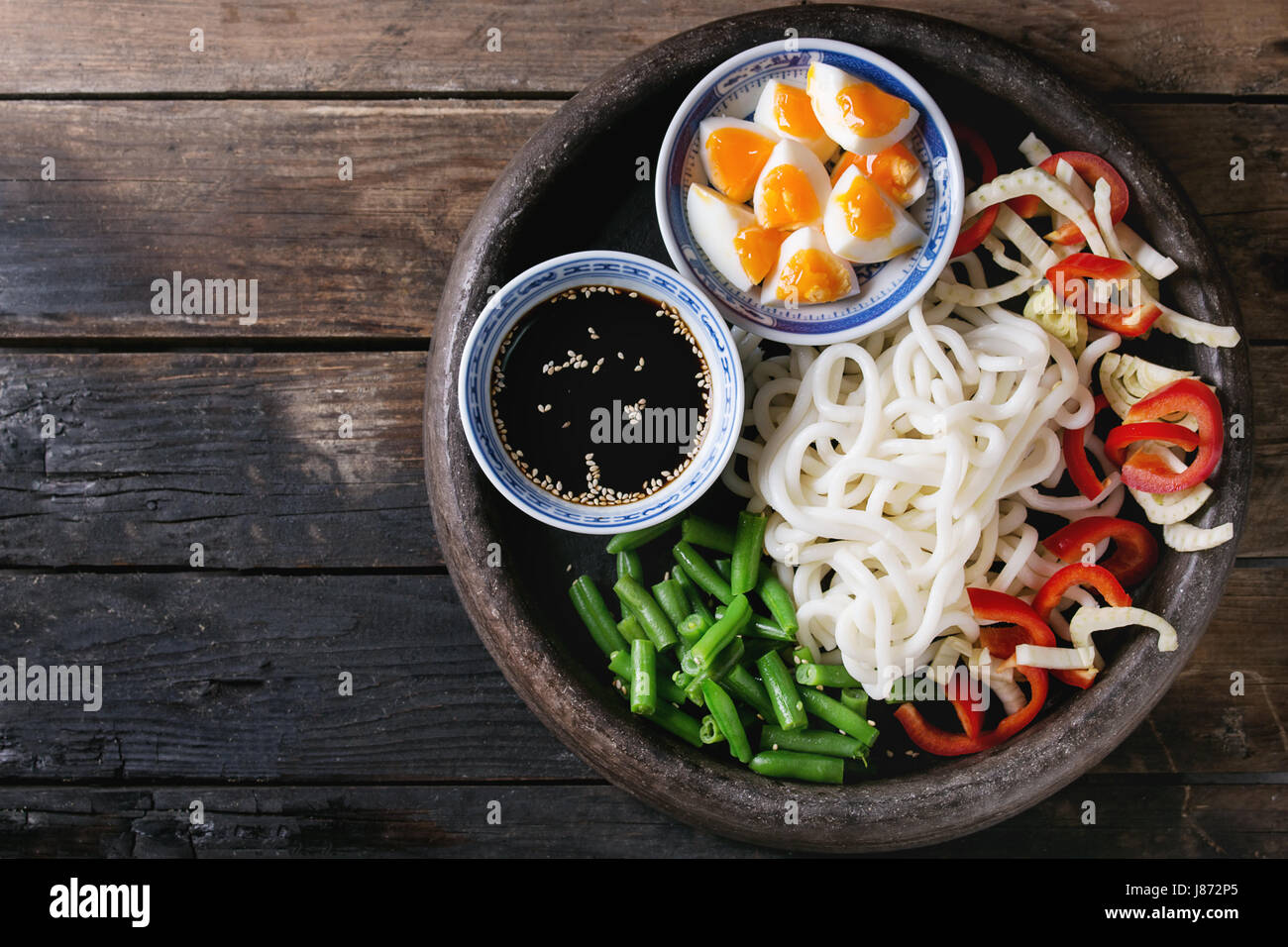 Ingredients for stir fry Stock Photo - Alamy