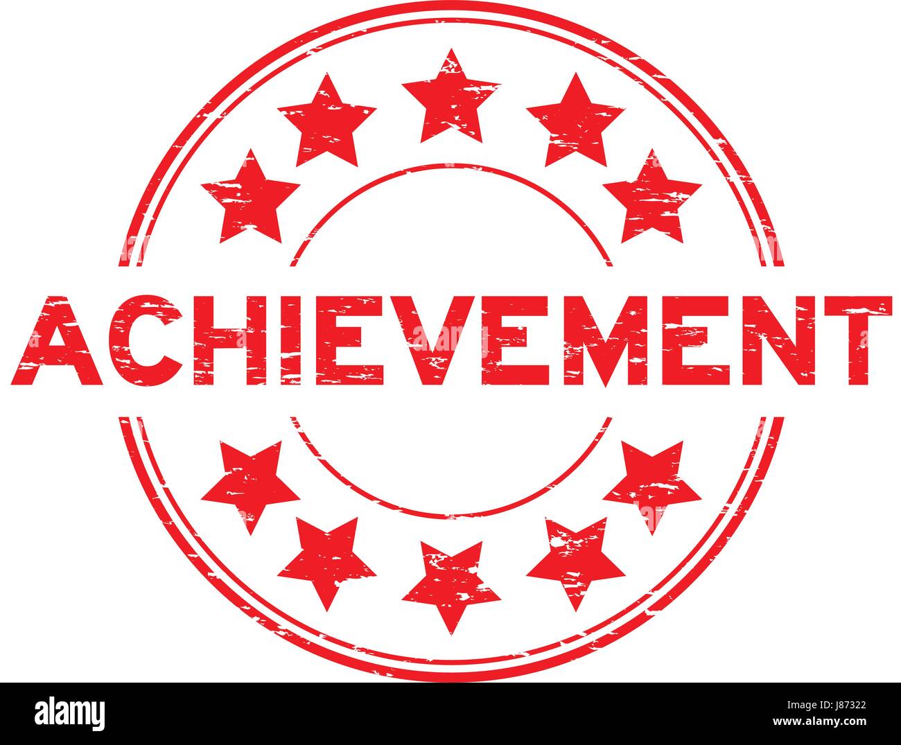 Mission complete red round grunge hi-res stock photography and images - Alamy