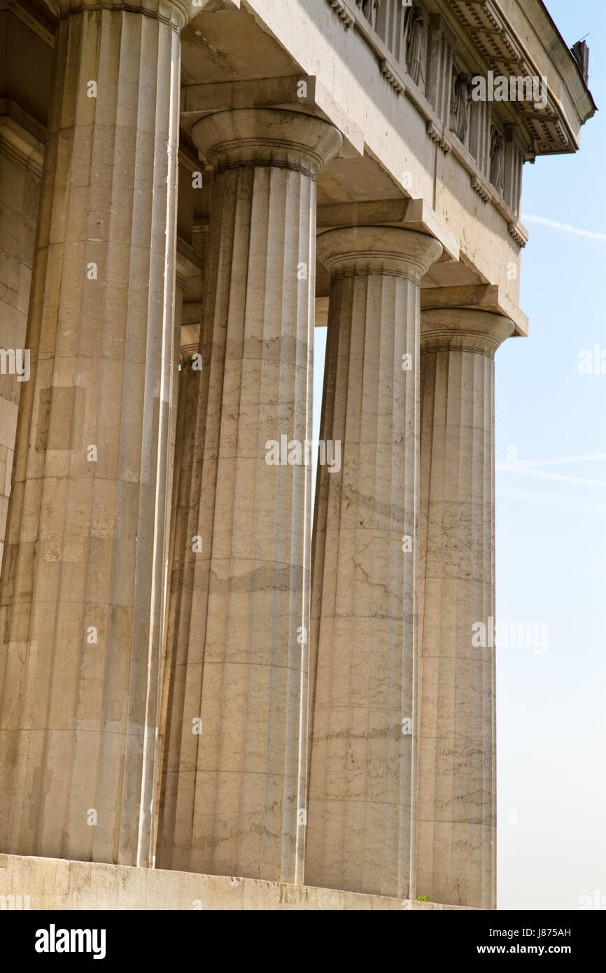 city, town, monument, statue, munich, pantheon, humans, human beings ...