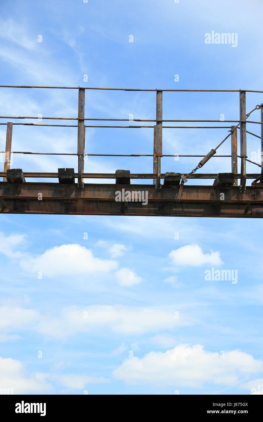 worms eye, bridge, suspension bridge, railing, decorative, firmament ...