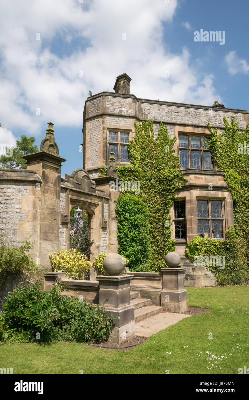 Thornbridge hall gardens near Great Longstone, Derbyshire, England ...