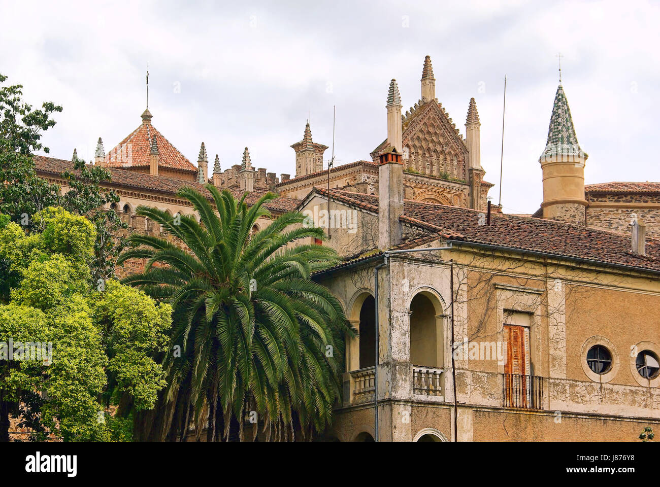 church spain monastery abbey convent hispanic spanish church city town ...
